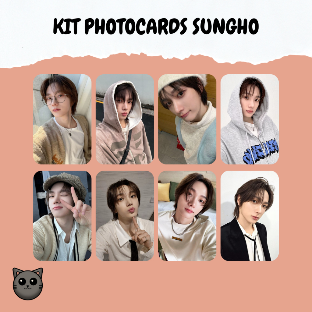 Kit Photocards Fanmade Boynextdoor Sungho Shopee Brasil
