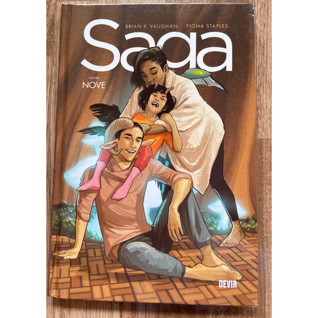 Saga Volume 9 - Brian K. Vaughan (Capa Dura) | Shopee Brasil