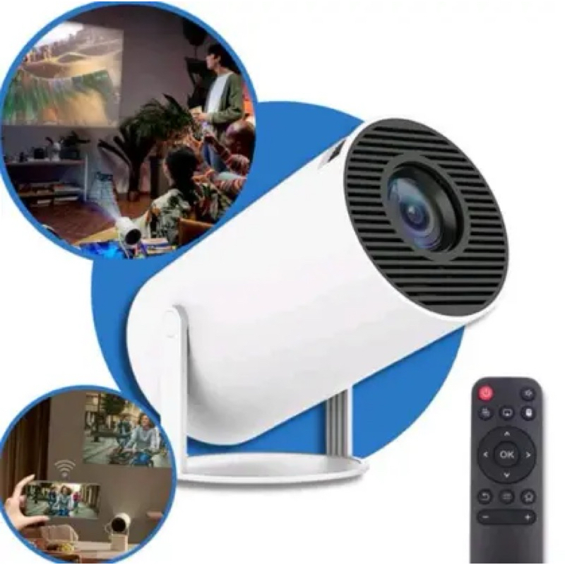 Projetor 4K HD 150 Polegadas Celular, Tv B0x, Xbox, PS, Pc, Wifi e ...