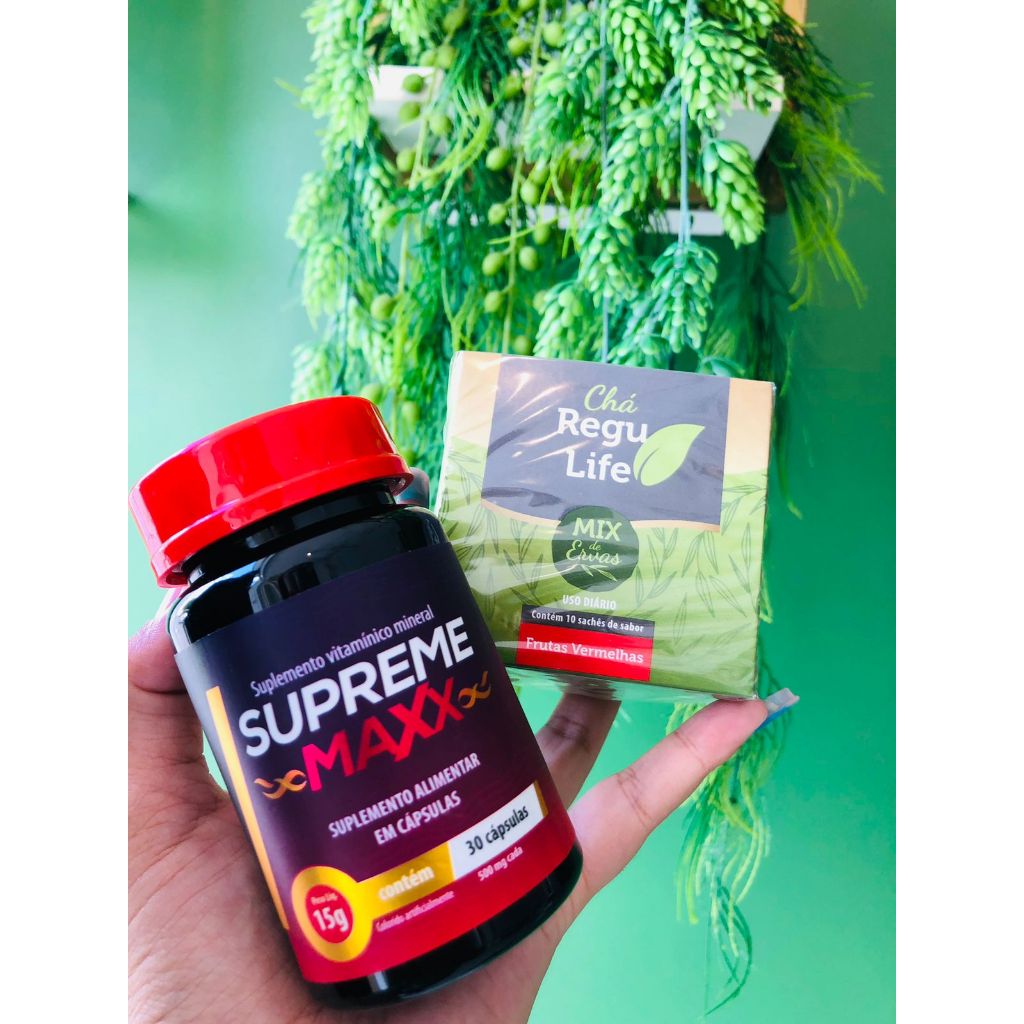 Supreme Maxx 30 cápsulas. Bem Estar Life | Shopee Brasil