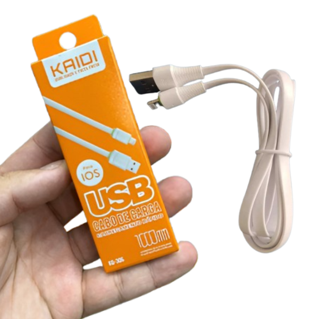 Cabo USB 1 Metro Tipo C / Micro / IOS super resistente Branco | Shopee ...