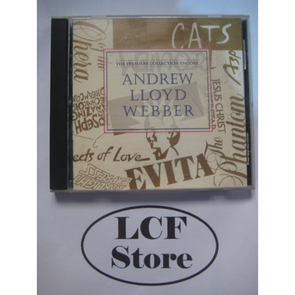 CD Andrew Lloyd Webber - The Premiere Collection Encore - Importado - Original | Shopee Brasil