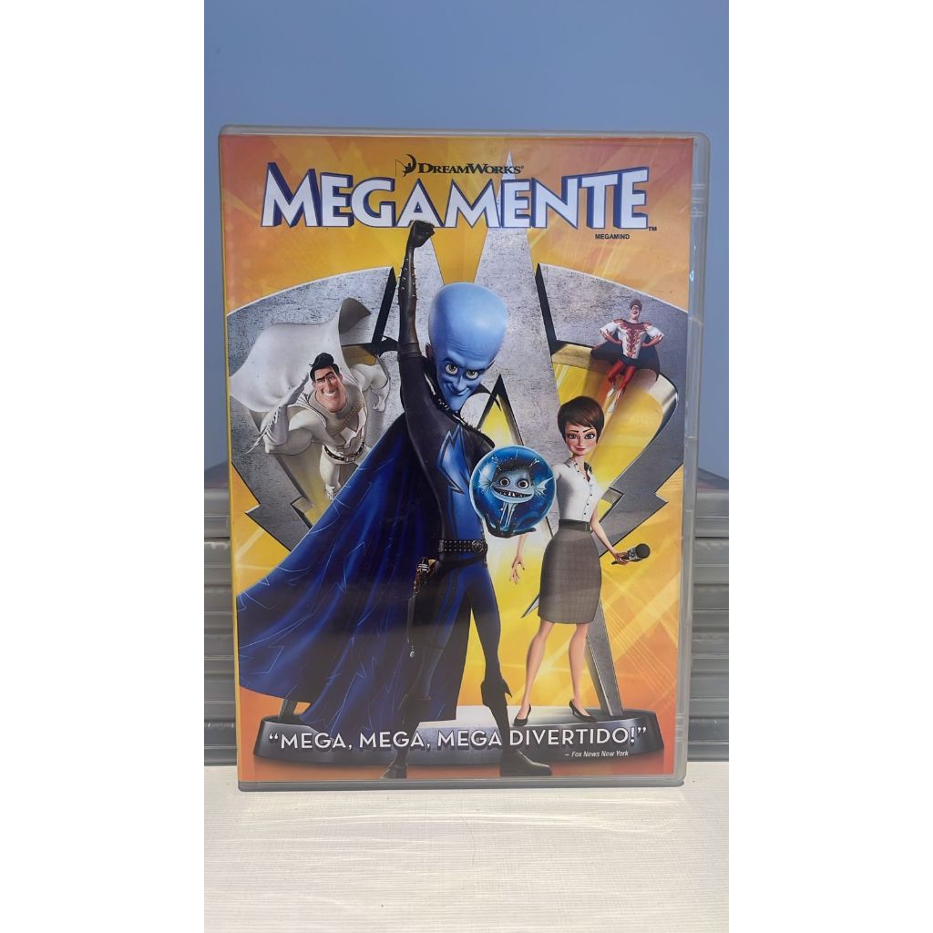 MEGAMENTE - DVD - Original | Shopee Brasil