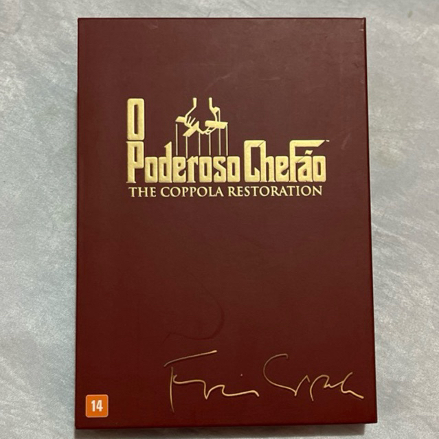DVD O Poderoso Chefão The Coppola Restoration Box triplo Marlon Brando ...