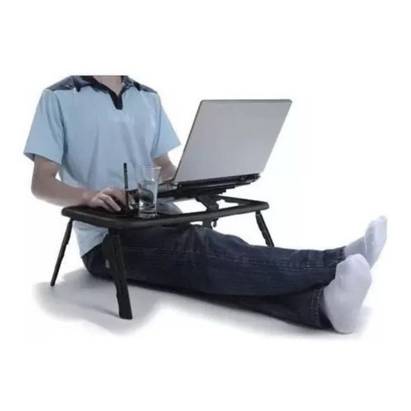 Mesa para Notebook com Cooler + Sensor Touch | Portátil e Ergonômica ...
