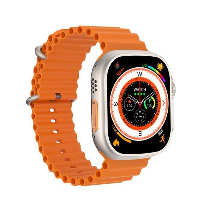 Smartwatch U9 Ultra Série 9 - GPS, Bússola, Monitor Cardíaco, 5 Dias ...