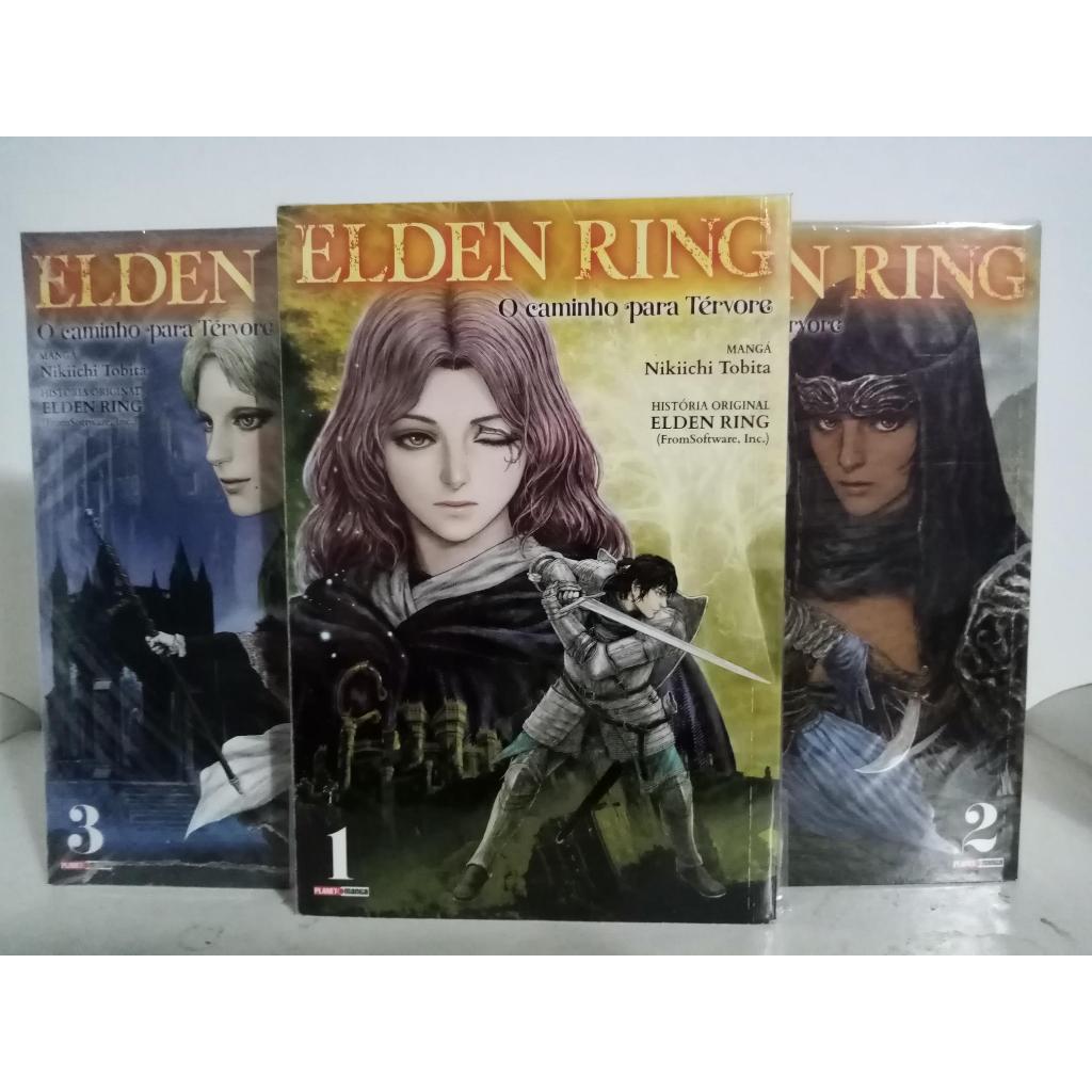 Mangás Elden Ring Vol 2 e 3, por Nikiichi Tobita, ed. Panini (Mangá em ...