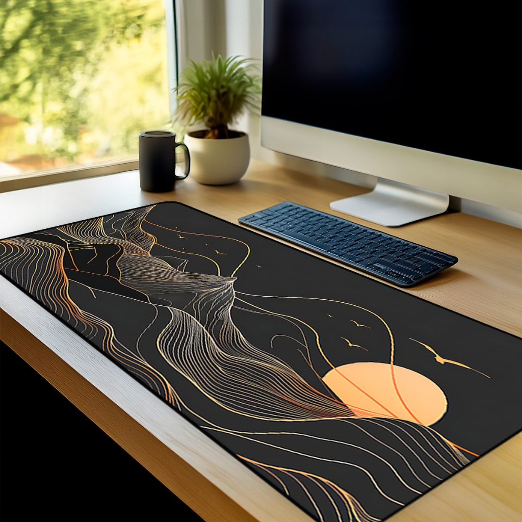 Mouse Pad Chinese Gamer Antiderrapante Grande 70x35 80x35 90x40 90x50 ...