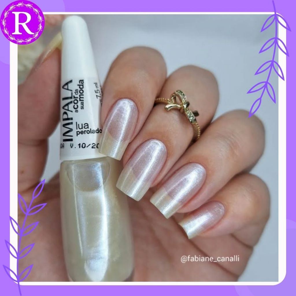 Esmalte Impala Lua Coleção A Cor Da Sua Moda Perolado 7,5ml ...