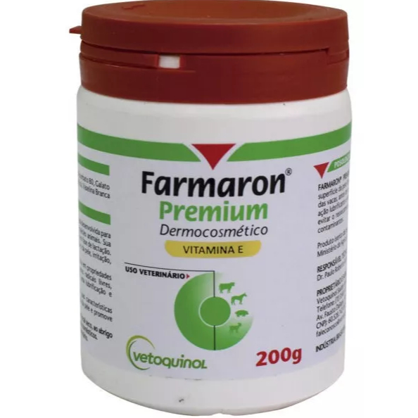 Farmaron Premium Dermo Pomada 200g Vetoquinol | Shopee Brasil