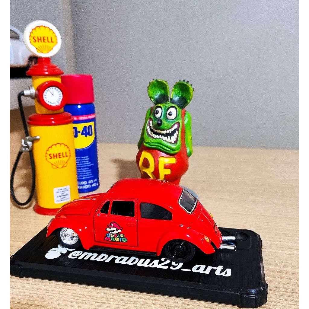 Miniatura Fusca 1:32 customizado | Shopee Brasil