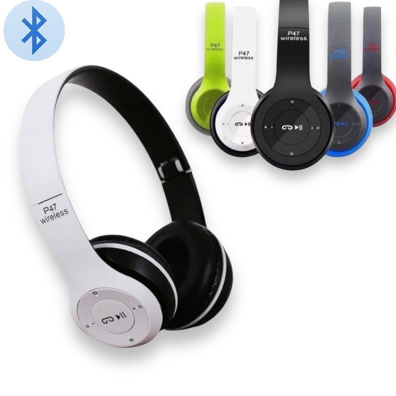 Fone de Ouvido Headphone Sem Fio Estéreo Bluetooth 5.0 Universal ...