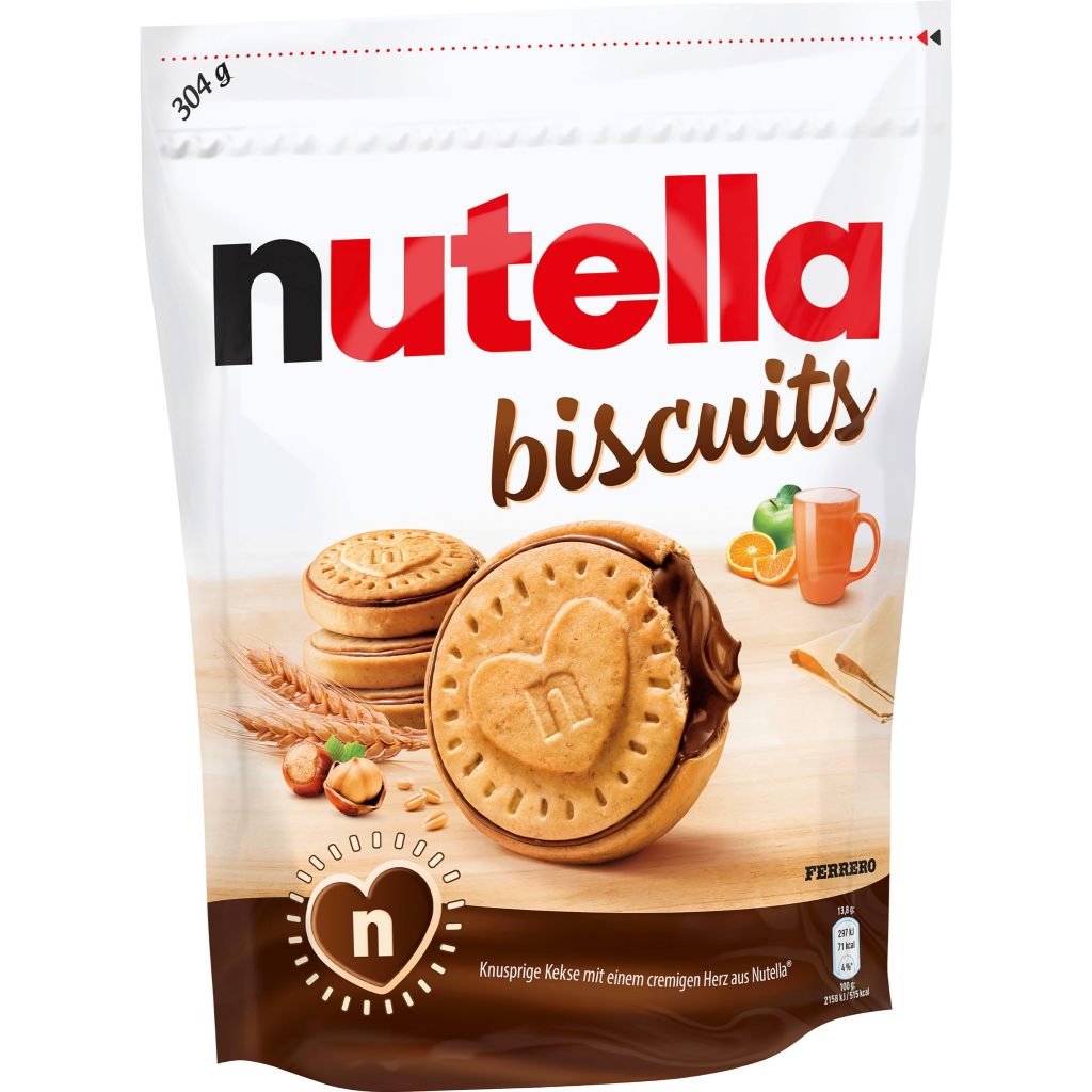 Nutella Biscoitos; Ferrero Rocher Biscuit; Doce Importado | Shopee Brasil