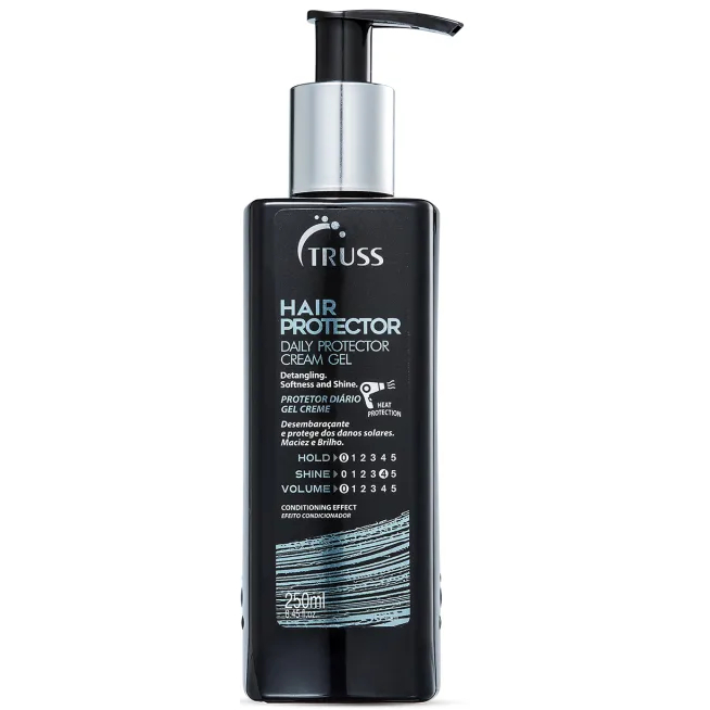 Leave-in Hair Protetor Truss Creme de Pentear Desembaraçante, Brilho e ...