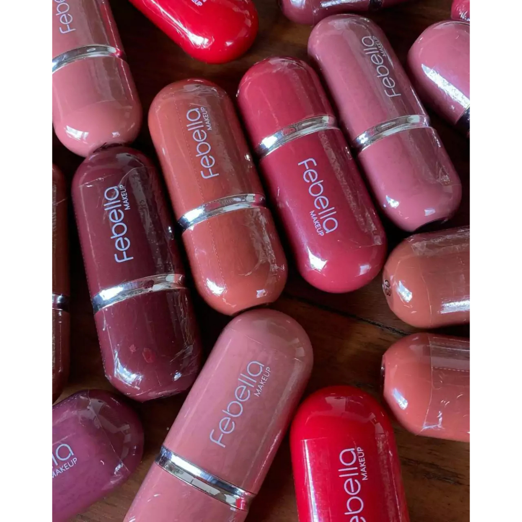 Batom Matte Febella Cor Intensa E Longa Duração | Shopee Brasil