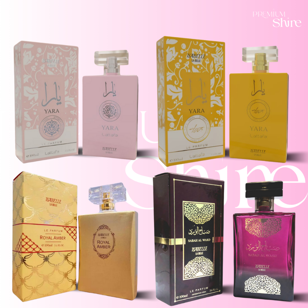 Perfume Arabe Yara, Sabah Al Ward, Royal Amber 100ml - Lattafa ...