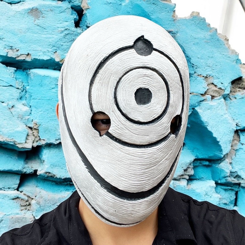 Máscara capacete Tobi obito uchiha madada naruto sob medida impressão ...