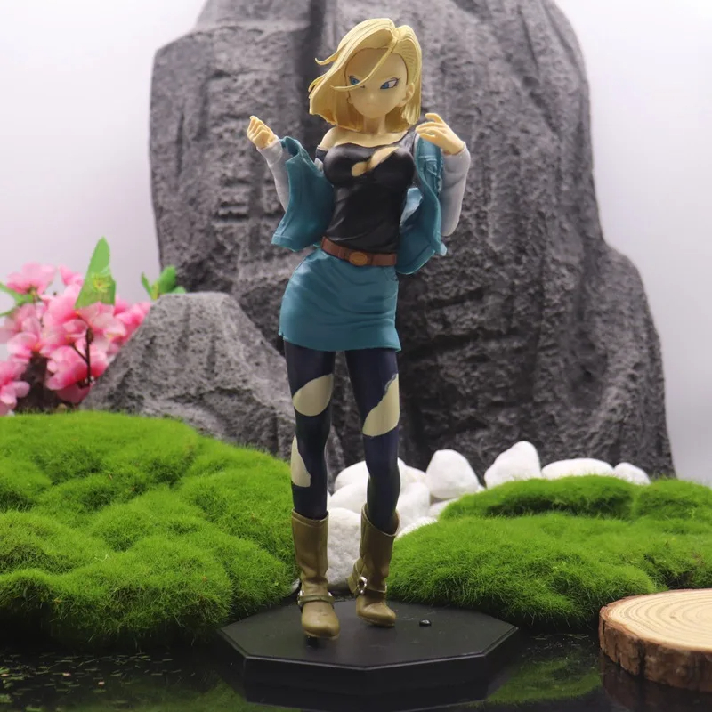 Action Figure Android 18 Dragon Ball Z Figura colecionavel do anime ...