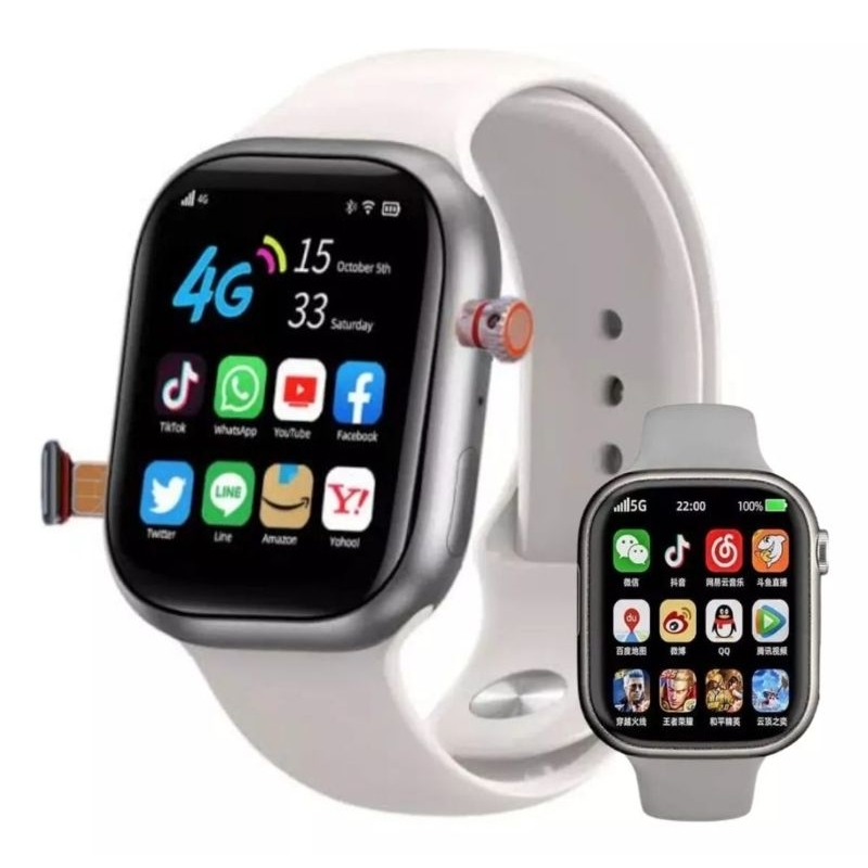 Relógio Smartwatch com chip câmera Giratória HW whatch X call celular ...