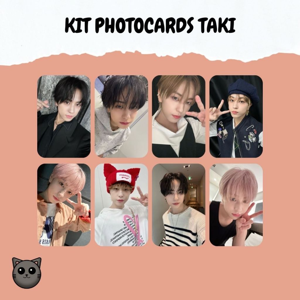 KIT PHOTOCARDS FANMADE &TEAM TAKI | Shopee Brasil