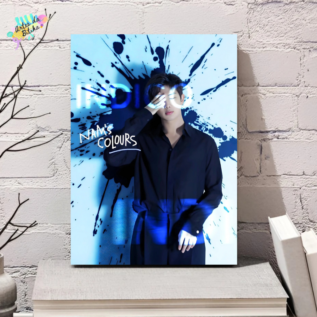 Quadro Decorativo - RM KIM NAM-JOON (MDF 20x28.7cm) | Shopee Brasil