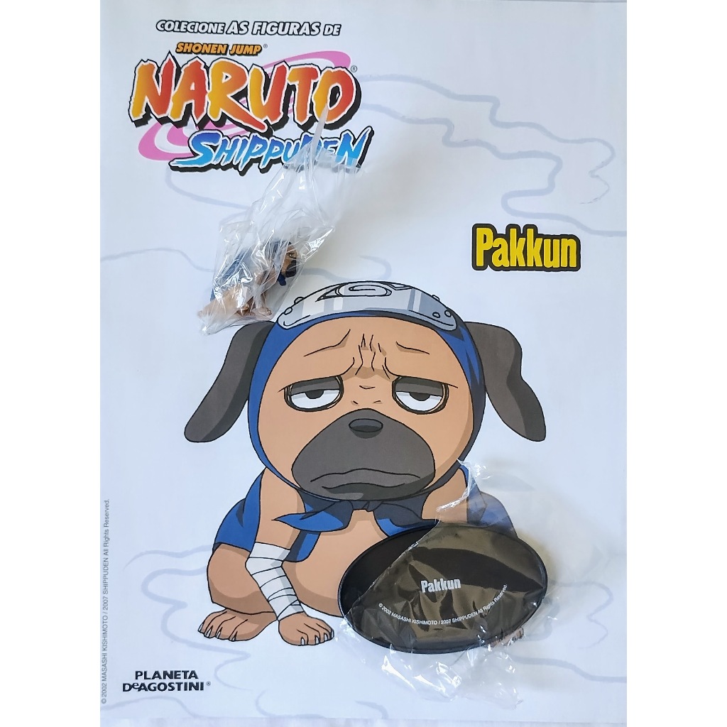 Naruto Shippuden - Pakkun - Planeta Deagostini | Shopee Brasil