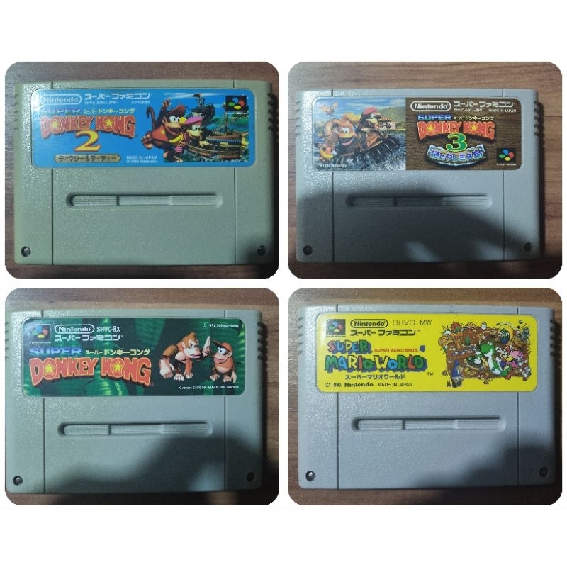 Lote de Cartuchos originais Super Nintendo Japonês | Shopee Brasil