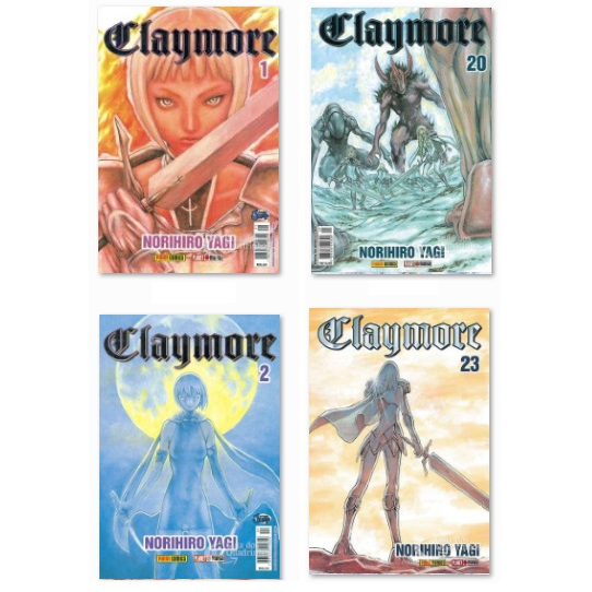 CLAYMORE MANGÁ Volume Avulso NOVO ( Sem Uso , Lacrado ) em Português ...