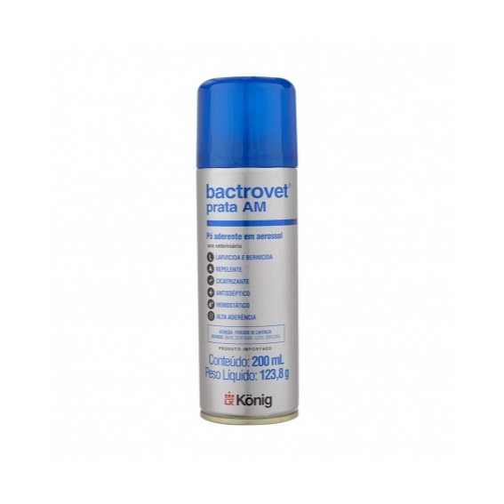 Bactrovet Spray Konig Prata Am - 200ml (mata Bicheira) | Shopee Brasil