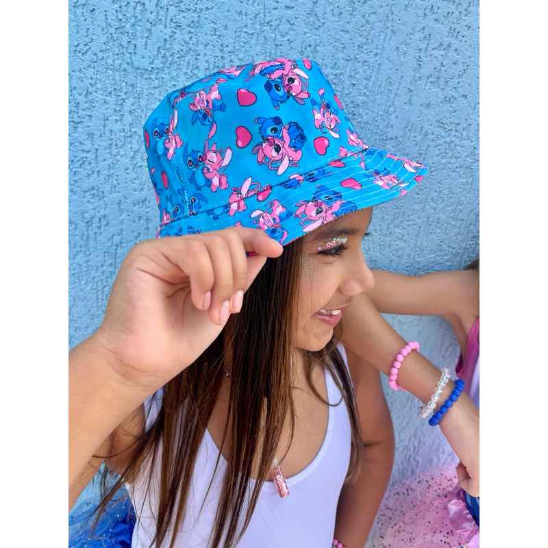 Buket Stitch/Verão/chapeu Stich | Shopee Brasil