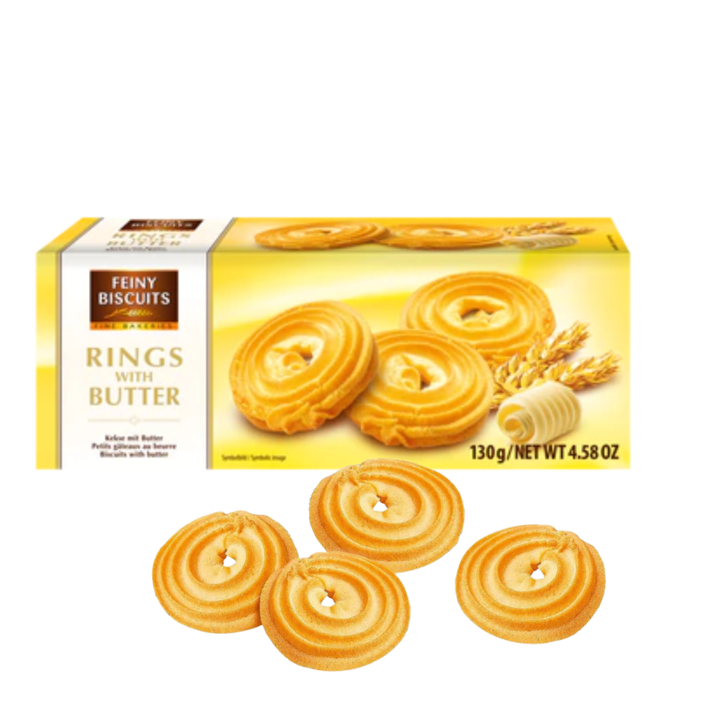 Biscoito Amanteigado Importado Feiny Biscuits 130g | Shopee Brasil