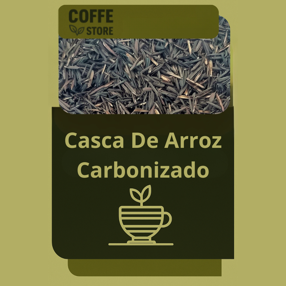 Casca de Arroz Carbonizada Substrato Orgânico | Shopee Brasil