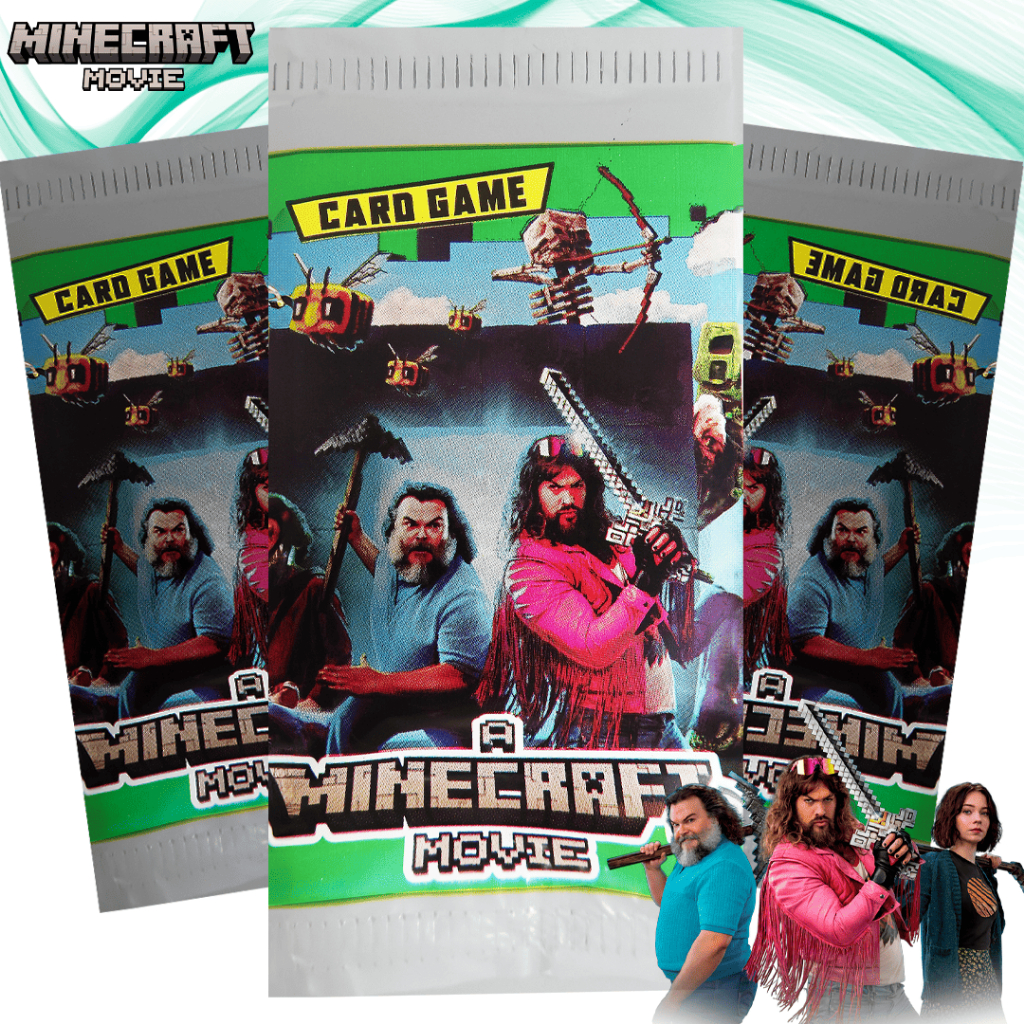 Cartinhas/Cards - Pacotinhos MÍNÊCRAFT (O FILME) | Shopee Brasil