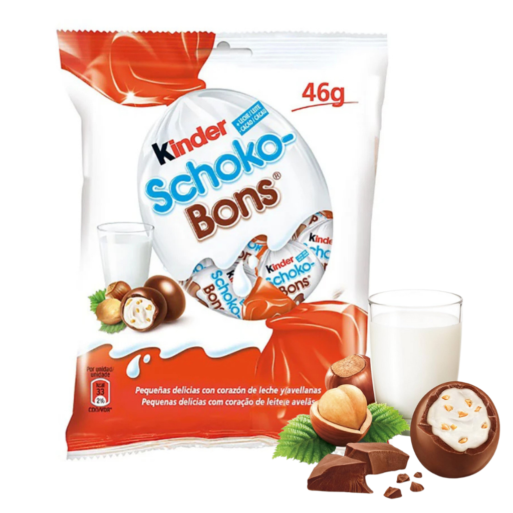 Chocolate Kinder Choco Schoko-bons Mini 46g | Shopee Brasil
