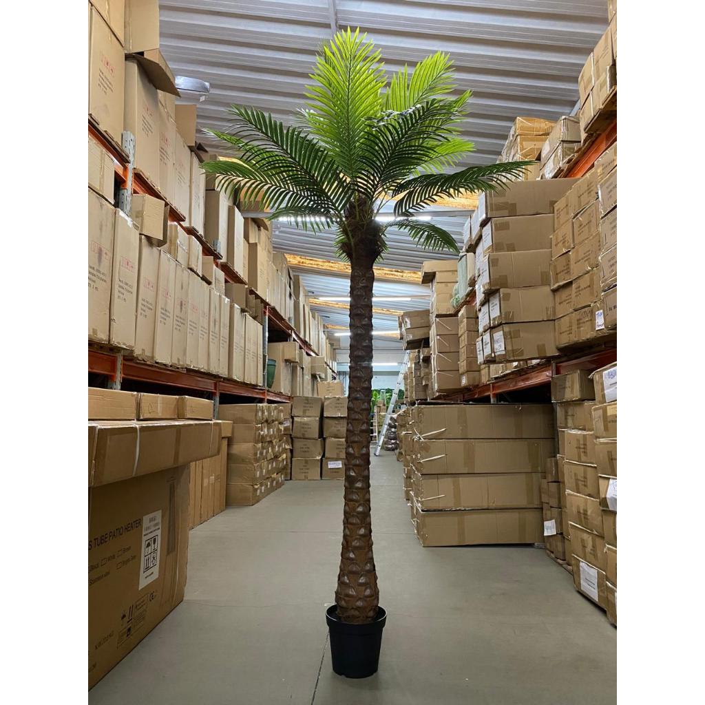 Palmeira Artificial Phoenix Planta Decoração Coqueiro 190cm, Artificial ...