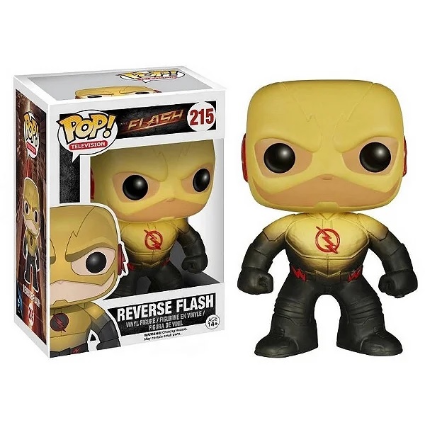 Funko Pop DC Comics Flash Reverse Flash 215 | Shopee Brasil