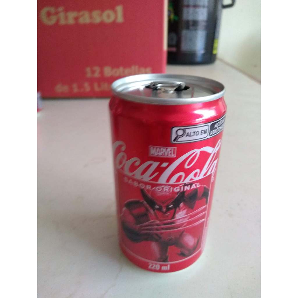Lata Vazia Coca-cola 220ml COLEÇÃO Marvel - WOLVERINE (2024) | Shopee ...