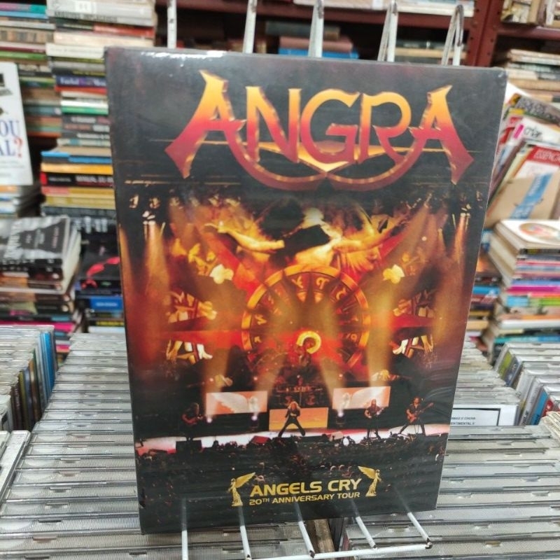 Dvd Angra Angels Cry 20th anniversary tour (Lacrado) | Shopee Brasil