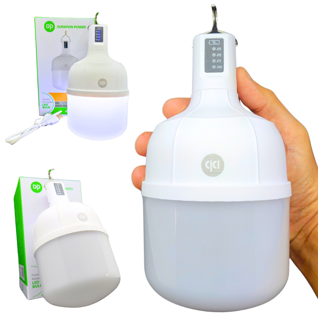 Lâmpada Recarregável Lampião Led Potente USB Portátil Iluminação Forte ...