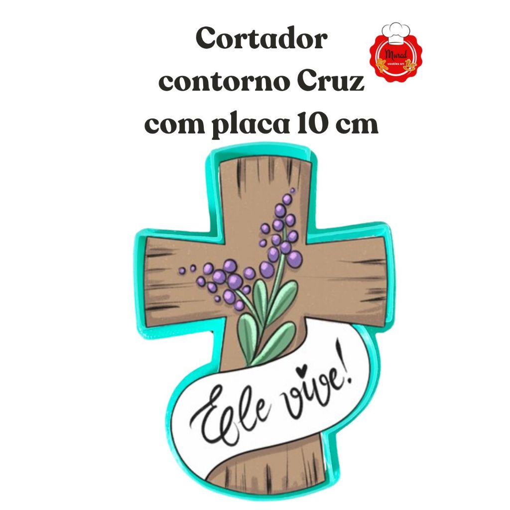 Silhueta de Cruz com placa Ele vive ,ideal para festa da Páscoa ...