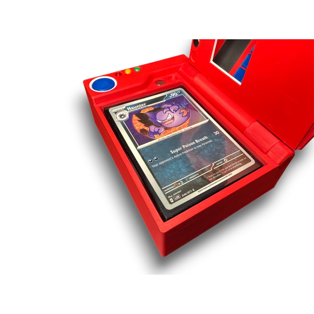 Pokédex Deck Box Pokémon TCG (66 cartas) - Impressão 3D | Shopee Brasil