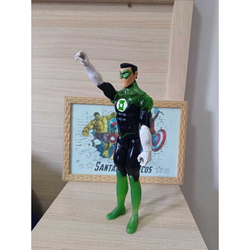 Boneco Lanterna Verde Transluxido 30 cm original marca Hasbro | Shopee ...