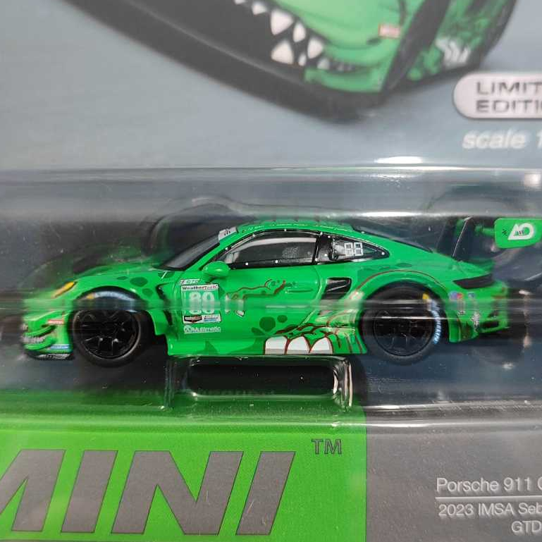 Mini GT Porsche 911 GT3 Rexy #80 Numero 713 | Shopee Brasil