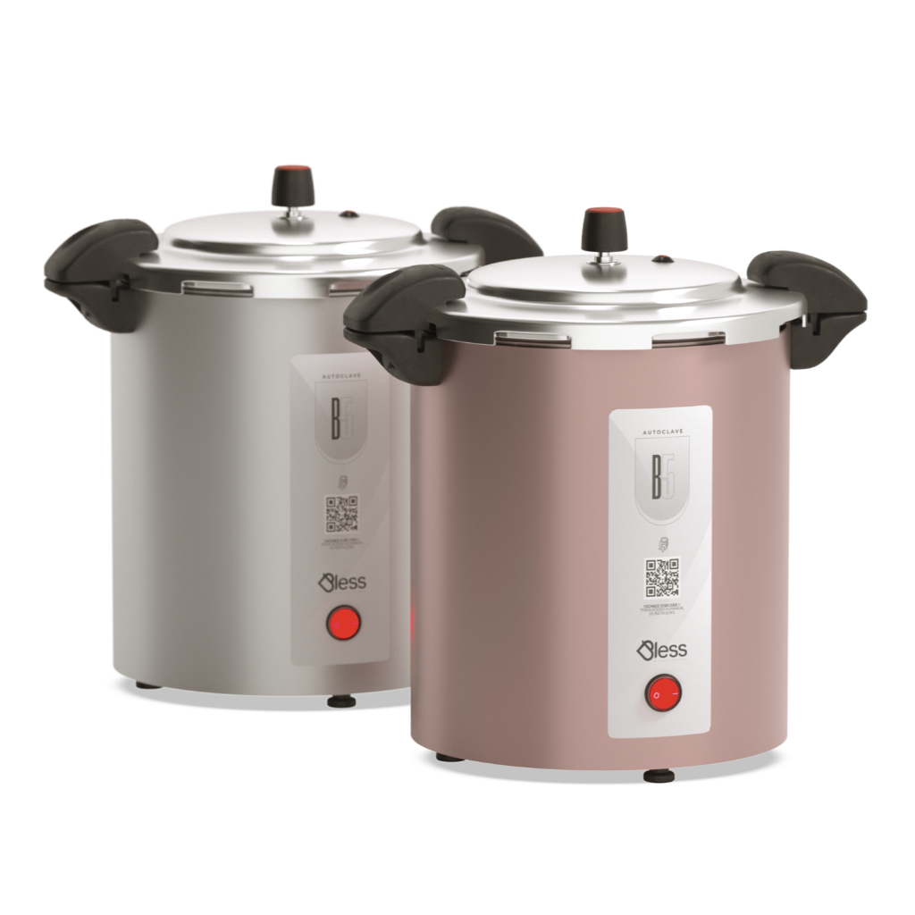 Autoclave Profissional Manicure esterilizadora Analógica 5 Litros B5 ...