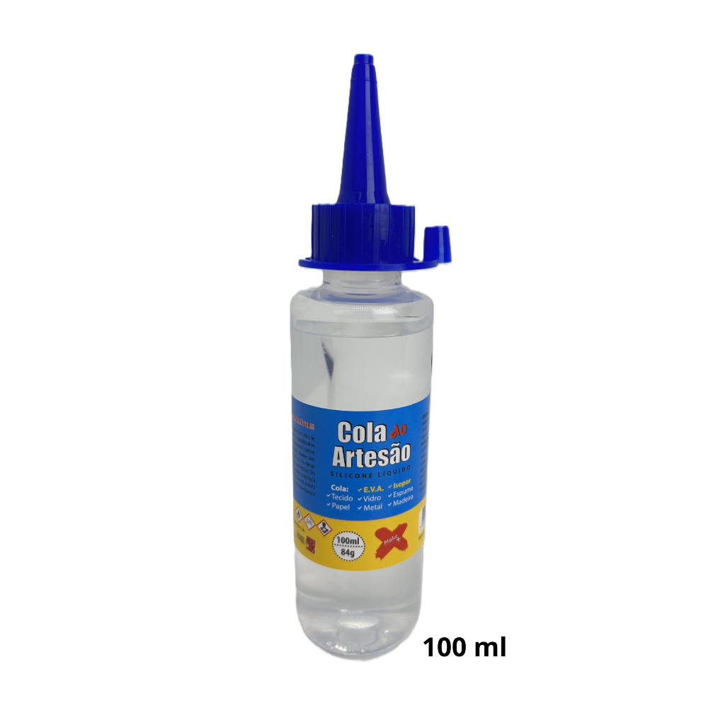 Cola de Silicone Líquida Artesão – 100ml | Shopee Brasil