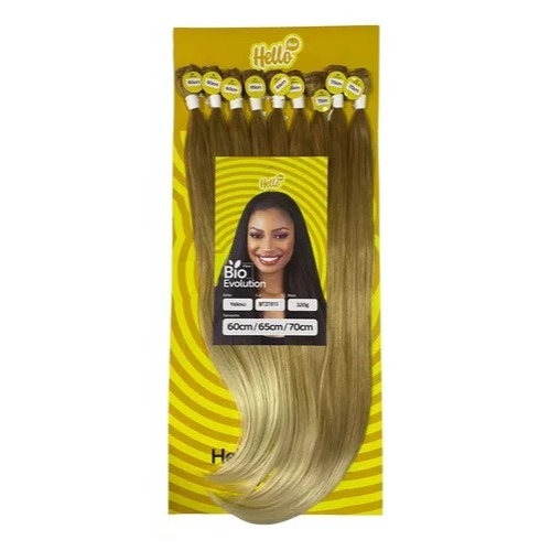 YELLOW - HELLO HAIR - BIO FIBRA | Shopee Brasil