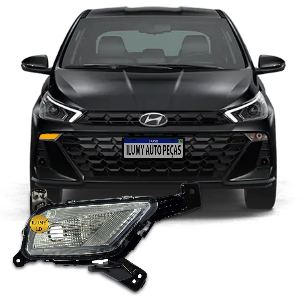 Pisca Seta Hyundai Hb20 2023 2024 2025 2026 Parachoque Dianteiro Todos ...