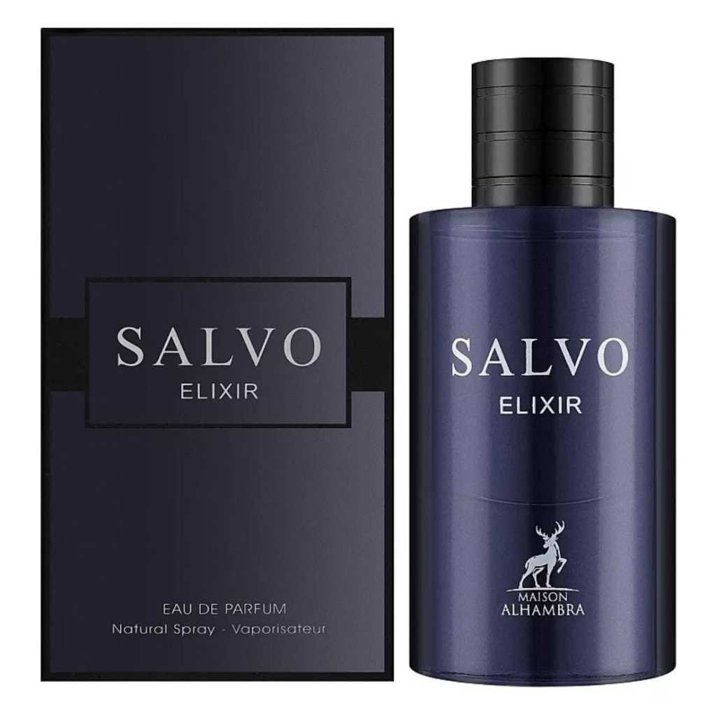 Salvo Elixir Maison Alhambra Perfume Masculino Árabe 60ml EDP Eau de ...