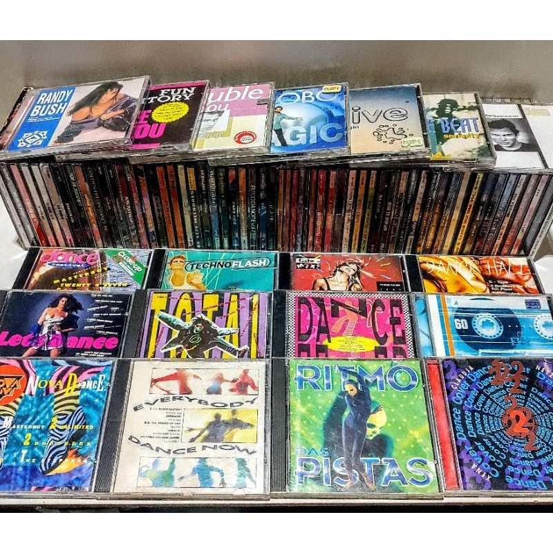 Lote com 85 Cds de Dance Eurodance | Shopee Brasil