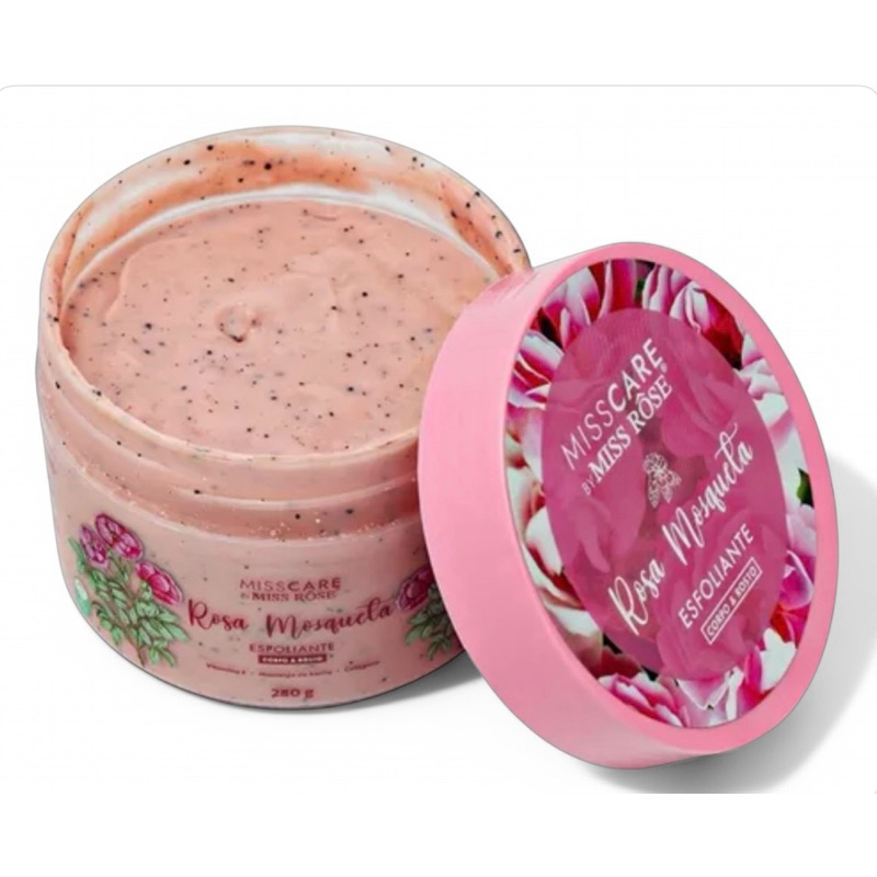 Esfoliante Rosa Mosqueta – Corpo & Rosto - Miss Care by Miss Rosê | Shopee Brasil